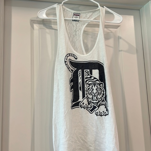 PINK Victoria's Secret | Tops | Detroit Tigers Tank Victorias Secret ...